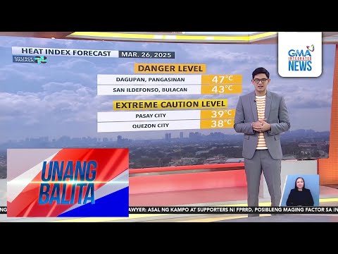 Weather update as of 7:10 AM (March 26, 2025) | Videos | GMA News Online