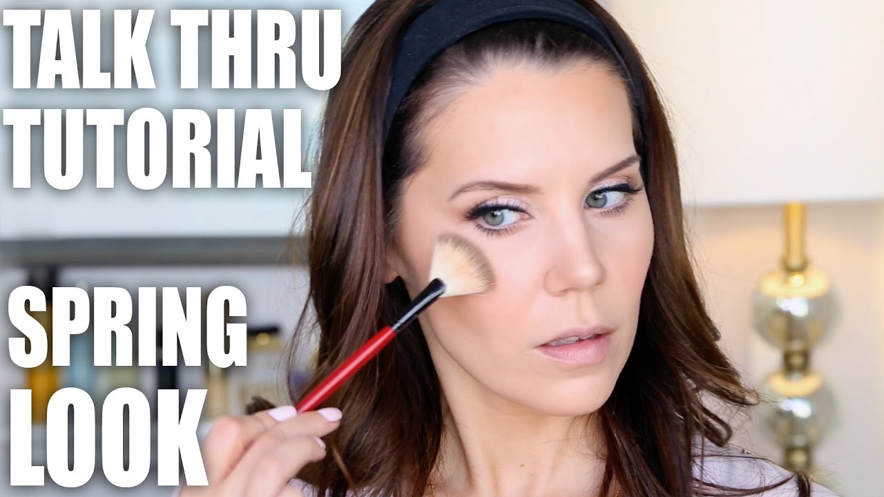 SPRING MAKEUP LOOK Talk-Thru Tutorial