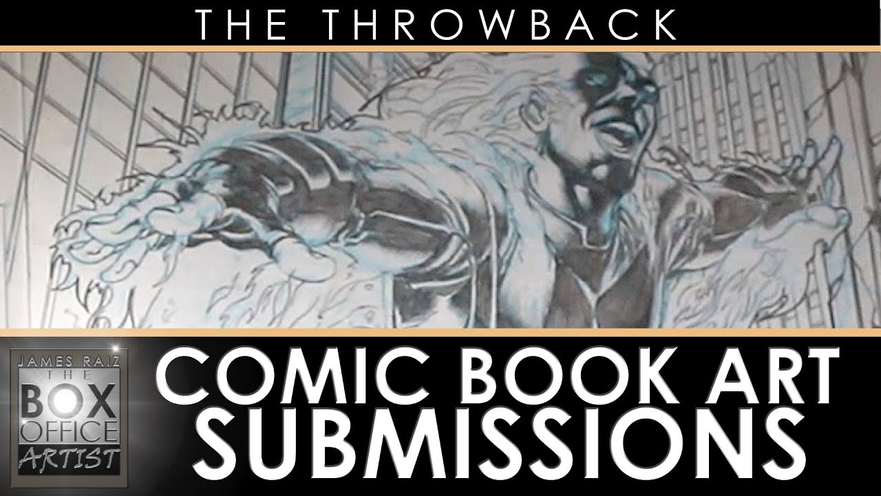 Throwback ep01: comic book art submissions