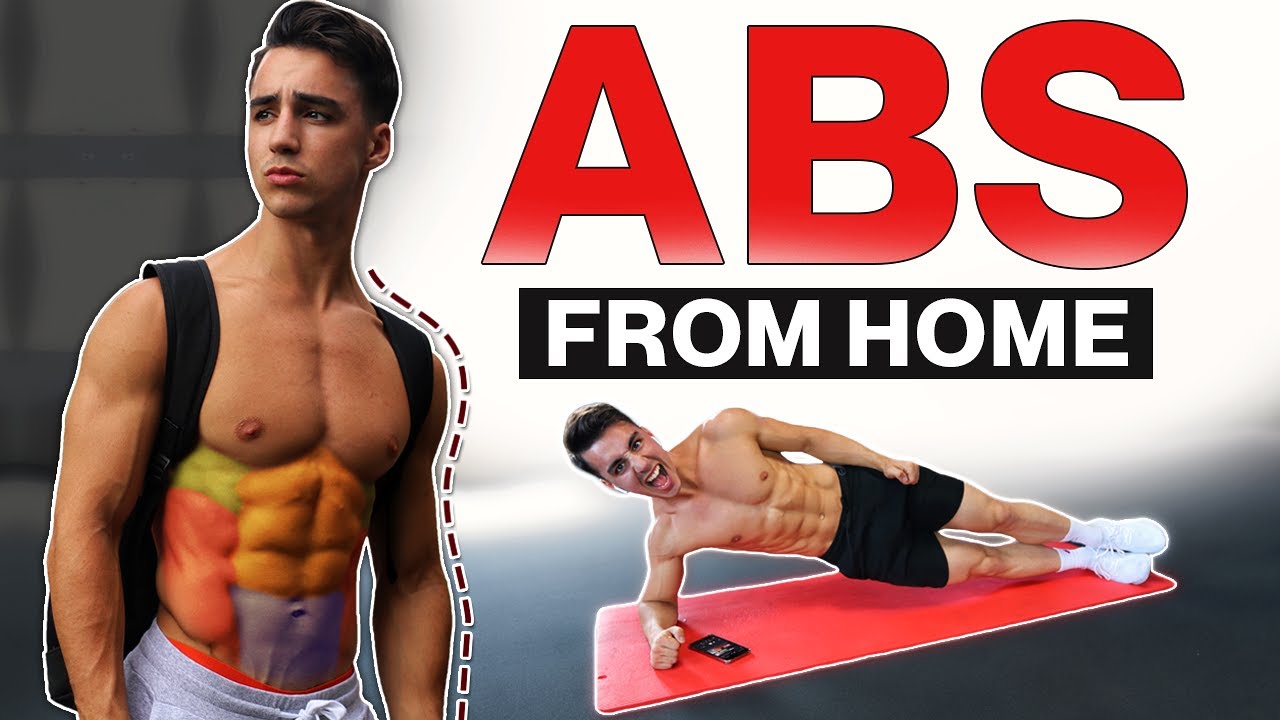 How to get perfect abs (no equipment from home) - Fraser Wilson