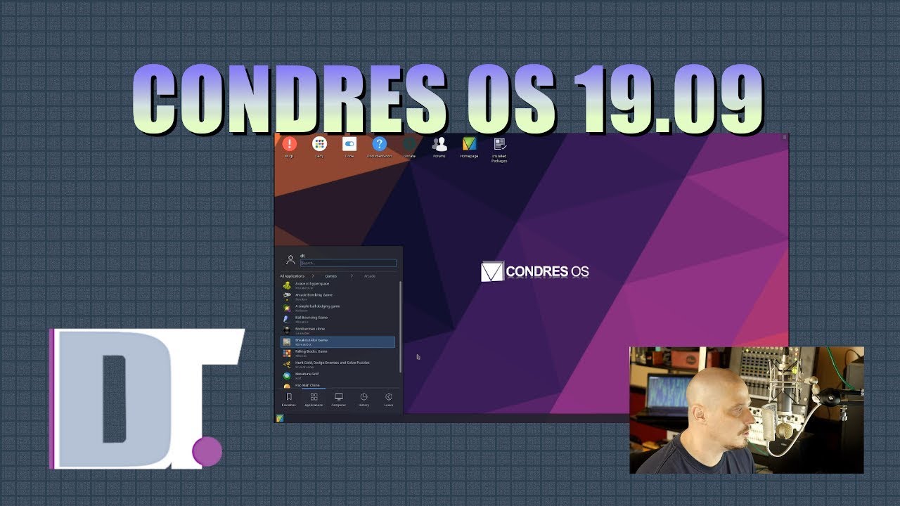 Condres OS 19.09 Installation and First Look DistroTube