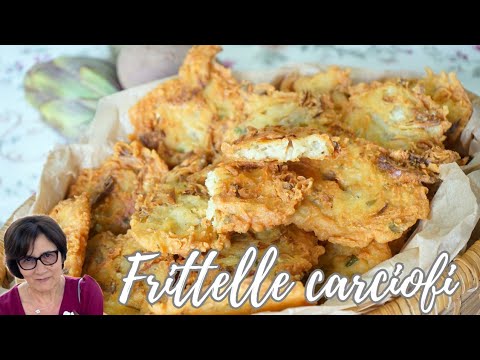 FRITTELLE CARCIOFI E PATATE PER L' APERITIVO DEL CENONE | RICETTA ...