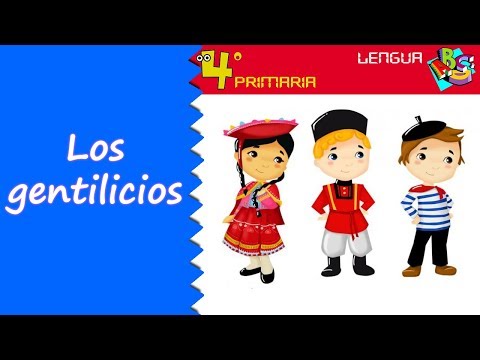 Gentilicios - Lenguas, gentilicios y dialectos - Lengua - Educación ...