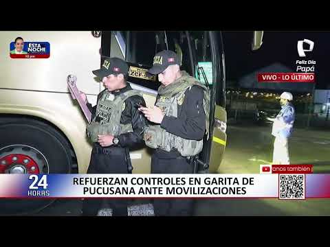 Refuerzan controles en garita de Pucusana ante anuncio de ...