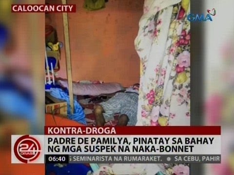 Padre de pamilya, pinatay sa bahay ng mga suspek na naka-bonnet ...