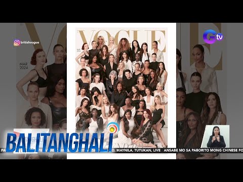 40 female icons, nagsama-sama sa isang fashion magazine cover | Videos ...