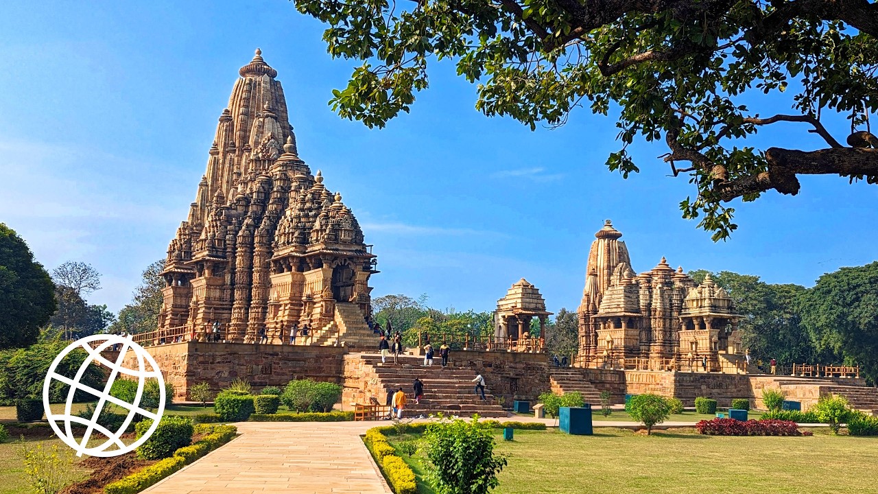Khajuraho Temples, Madhya Pradesh, India [Amazing Places 4K]