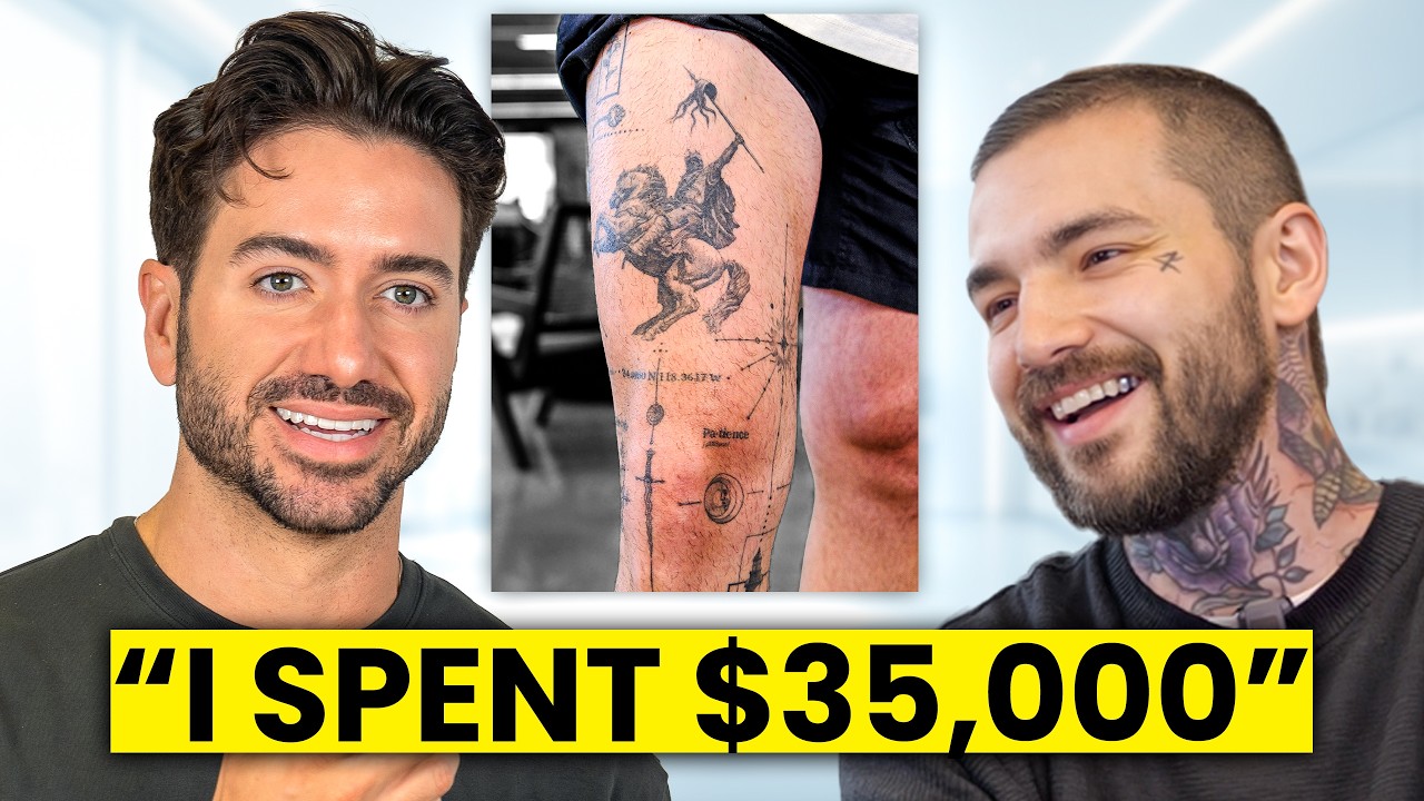 Alex Costa Breaks Down His Viral Tattoos Worth $35, 000