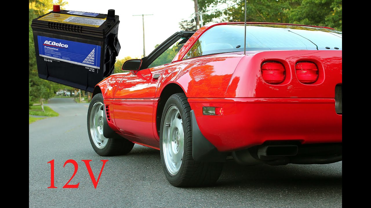 How to Replace a Battery in a C4 Corvette