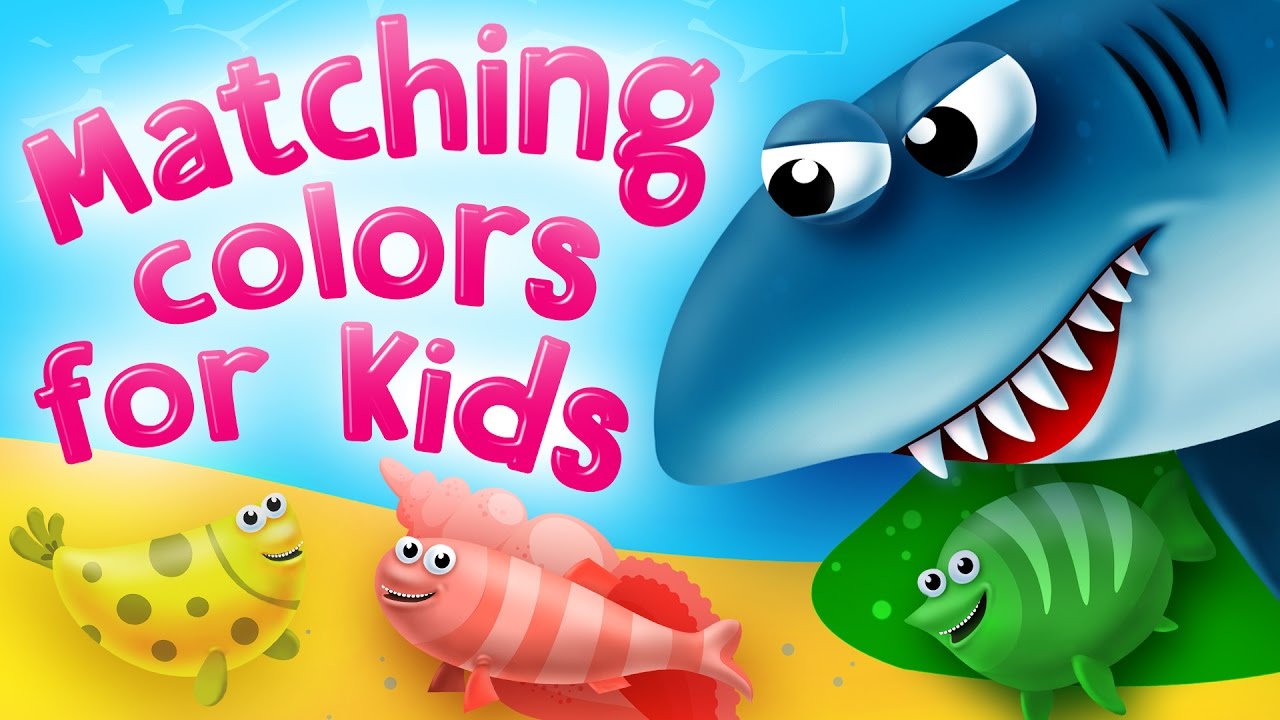 Learning Video: Matching Colors for Kids, Preschool and Kindergarten ...