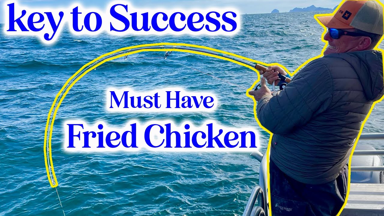 Deep sea fishing + Fried Chicken = Big Fish Catch Clean Cook King Crab ...