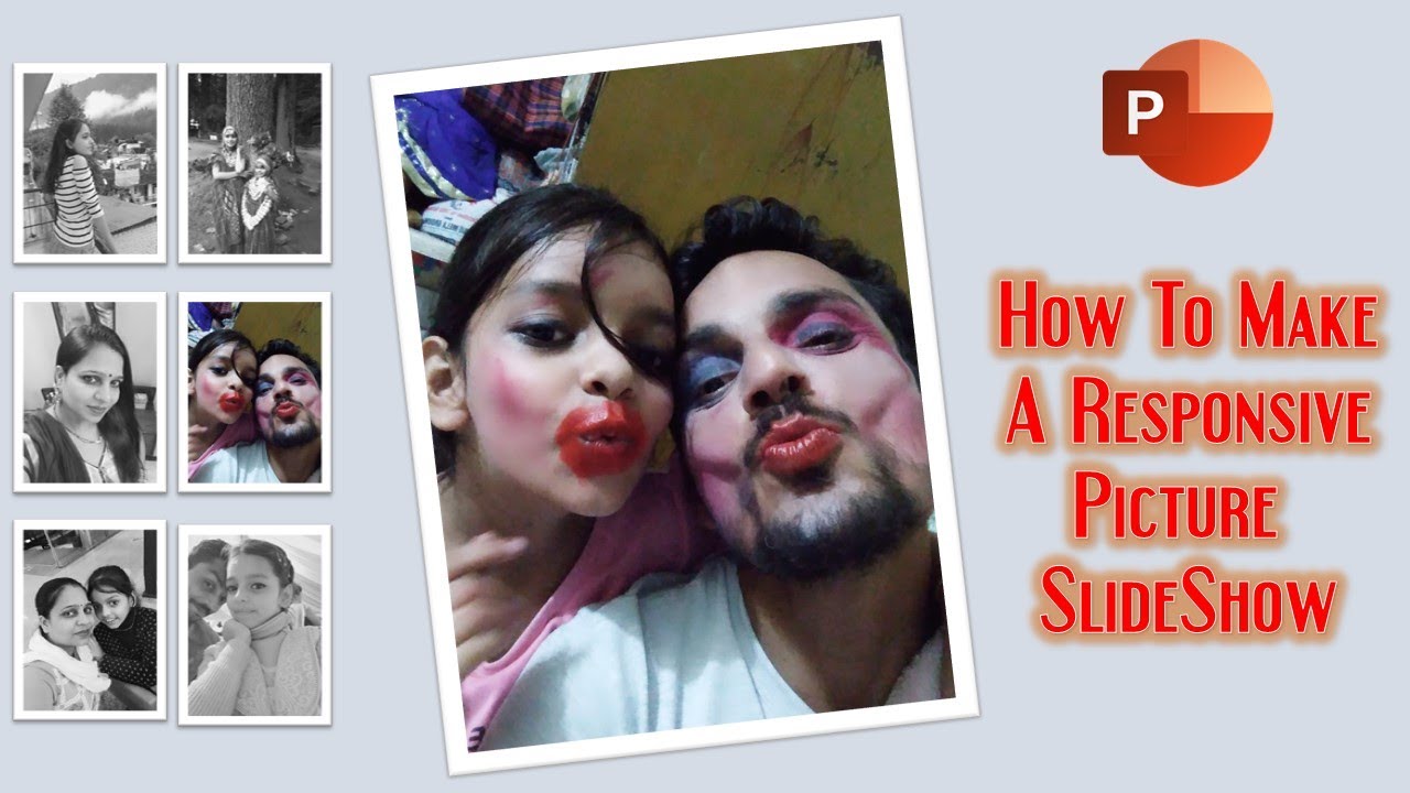 A Responsive Photo Slideshow Animation in PowerPoint The Teacher