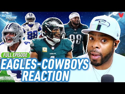 Cowboys vs Eagles: Jalen Carter EJECTED, Hurts & Dak Shine, CeeDee's Drops | Richard Sherman ...