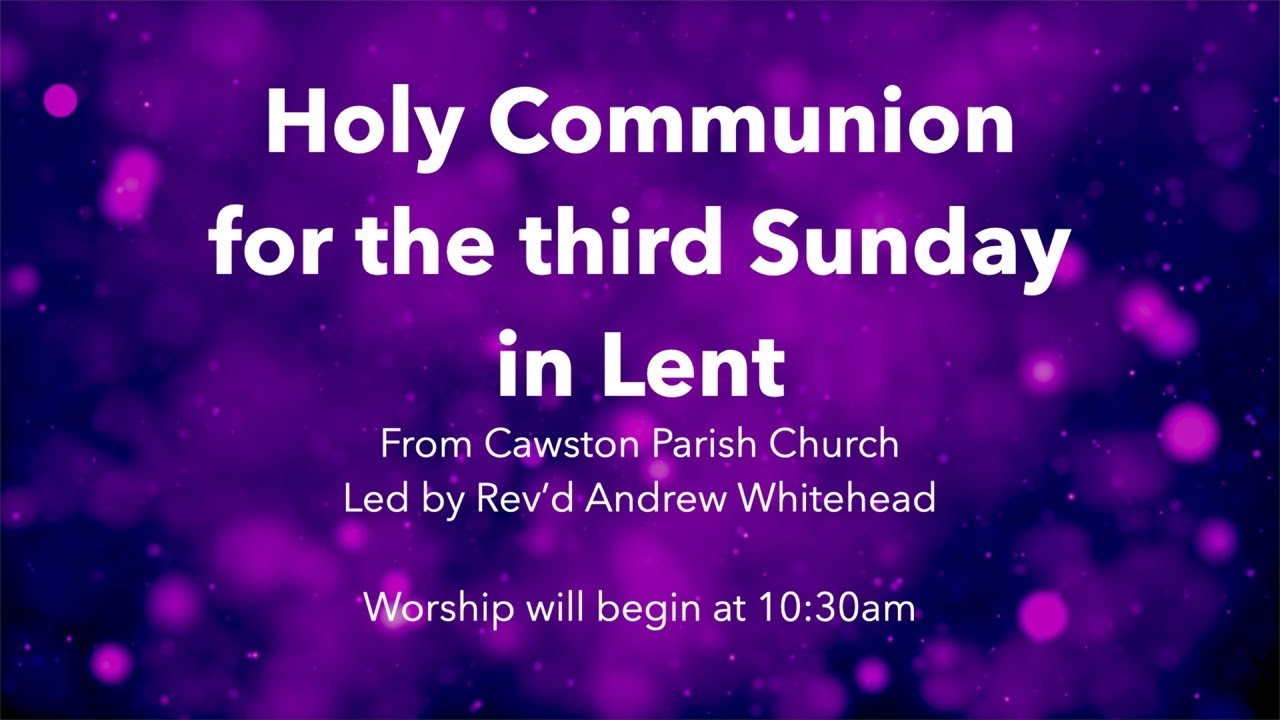 Live streams – Cawston Parish Church