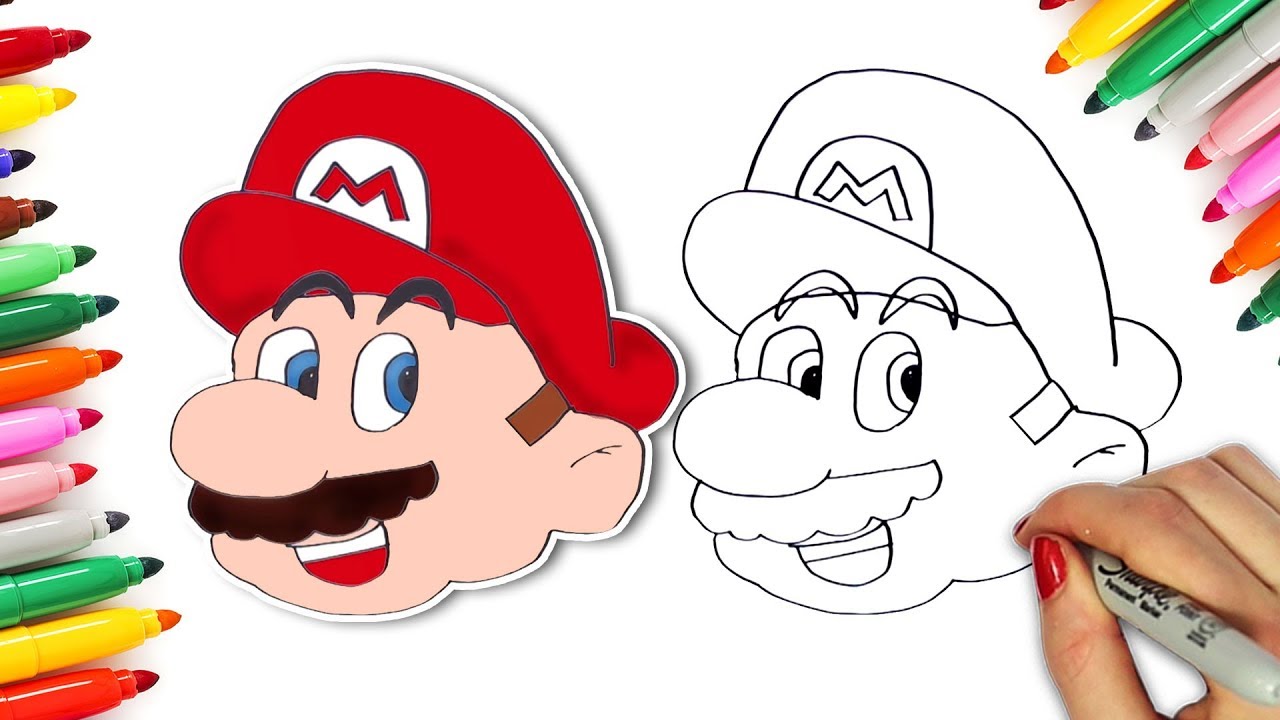 How to Draw Popular Video-Game Characters Speed Drawing compilation by