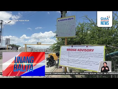 Gen. Luna Bridge, bawal nang daanan ng malalaking sasakyan dahil sa ...