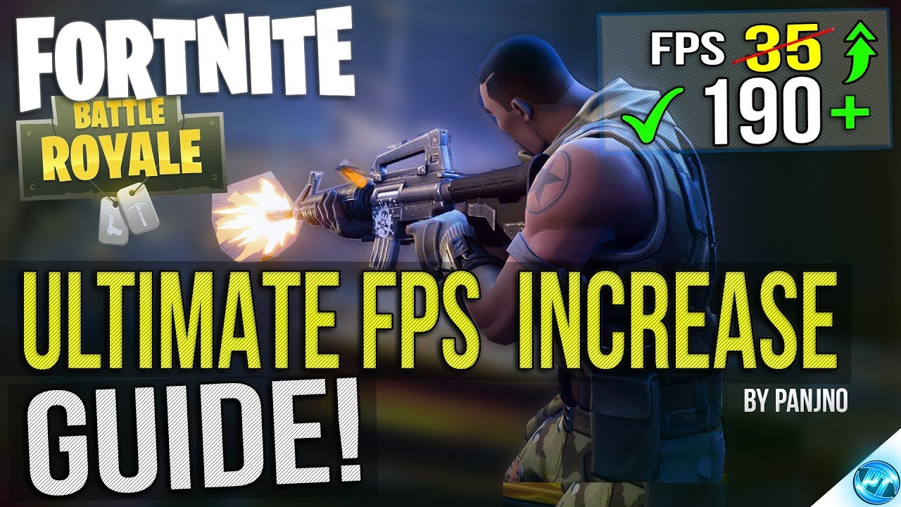 FORTNITE Battle Royale: Dramatically increase performance / FPS with ...