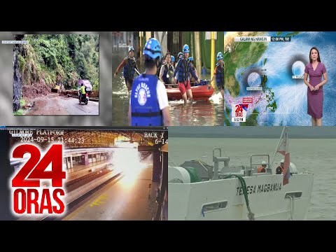 24 Oras Part 1: Inaasahang pag-landfall ng Bagyong Gener at update sa ...