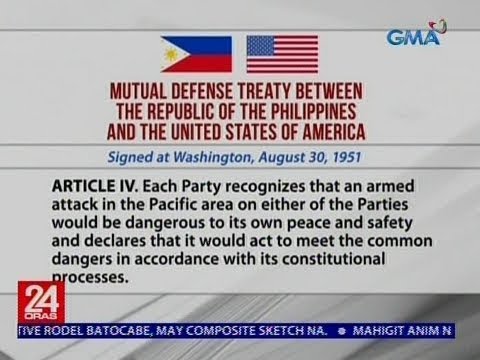 Mutual Defense Treaty ng Pilipinas at US, pinare-review ni DND Sec ...