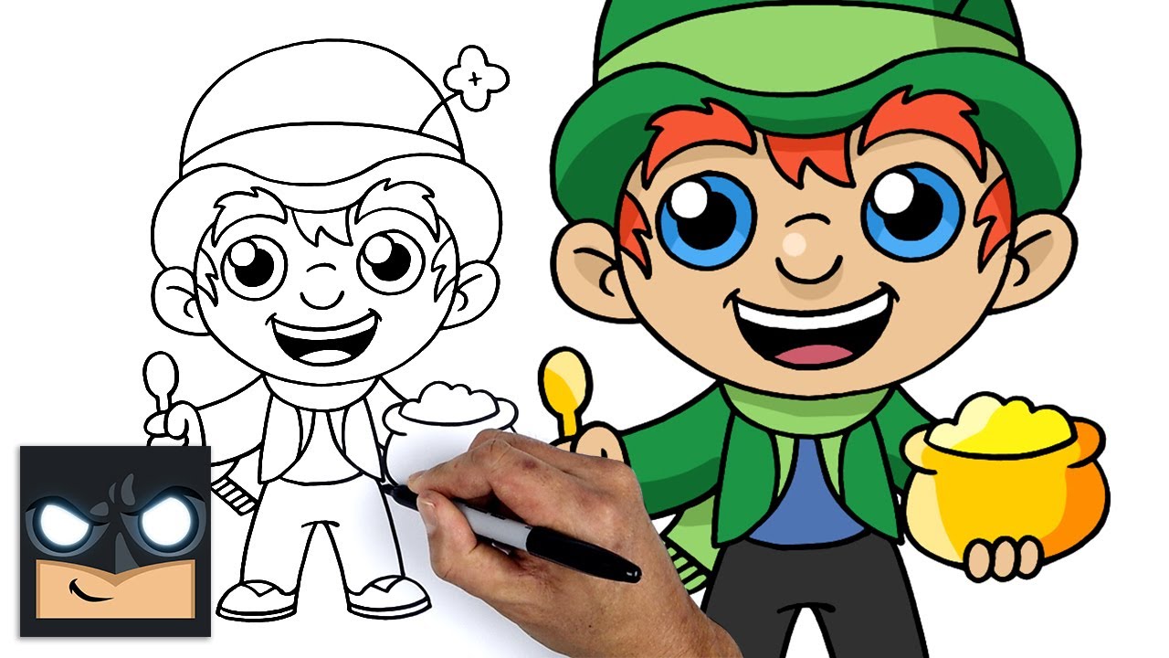 How To Draw a Leprechaun - Lucky Charms