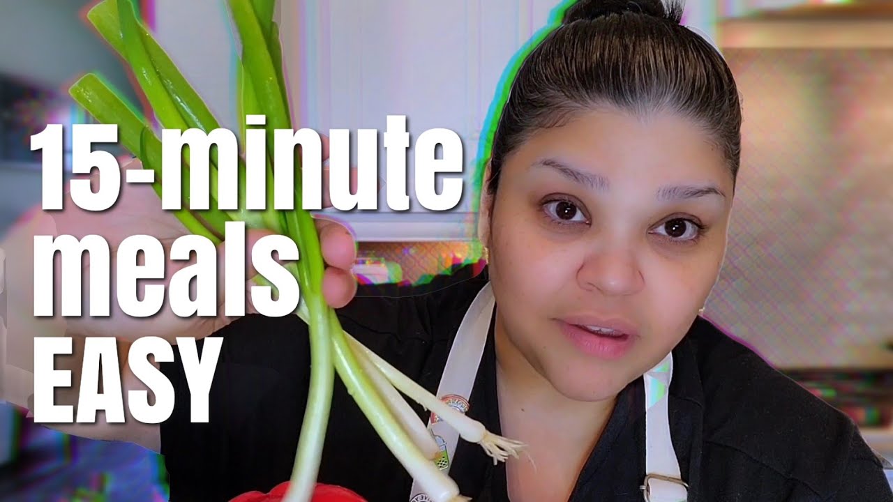These 15 minute meals are QUICK & EASY 12 easy DINNER ideas when you ...