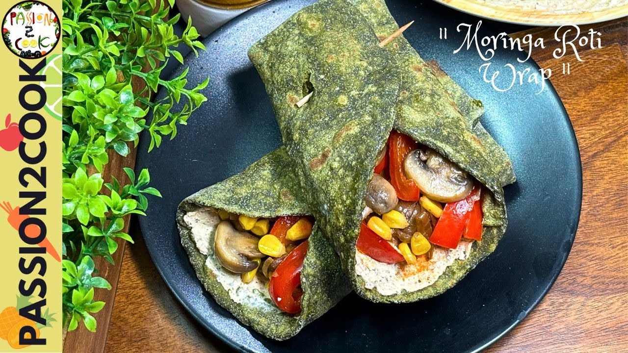 Supercharged Moringa Roti Wrap: The Ultimate Breakfast Boost