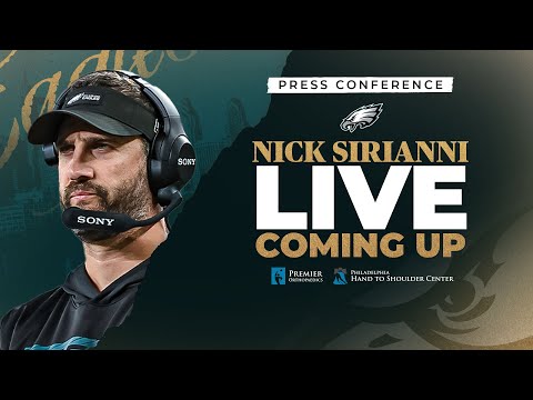 Eagles Nick Sirianni Live Press Conference | Today at 3:15a - BVM Sports