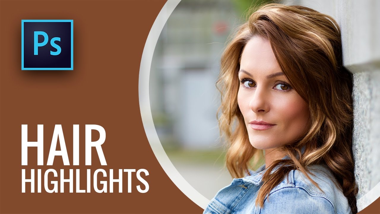 Adding Glamorous Hair Highlights in Photoshop