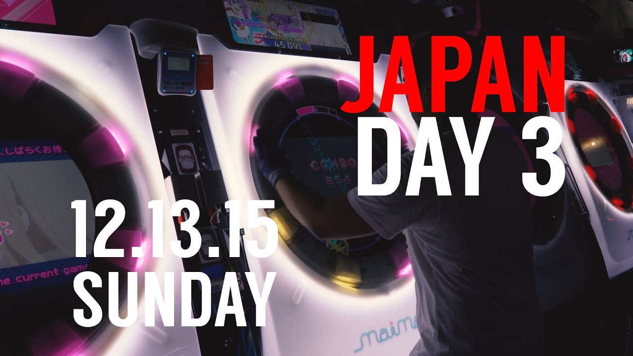 Robby's VLOG // Japan Day 3 // Crazy Japanese Arcade - AdventureArchives