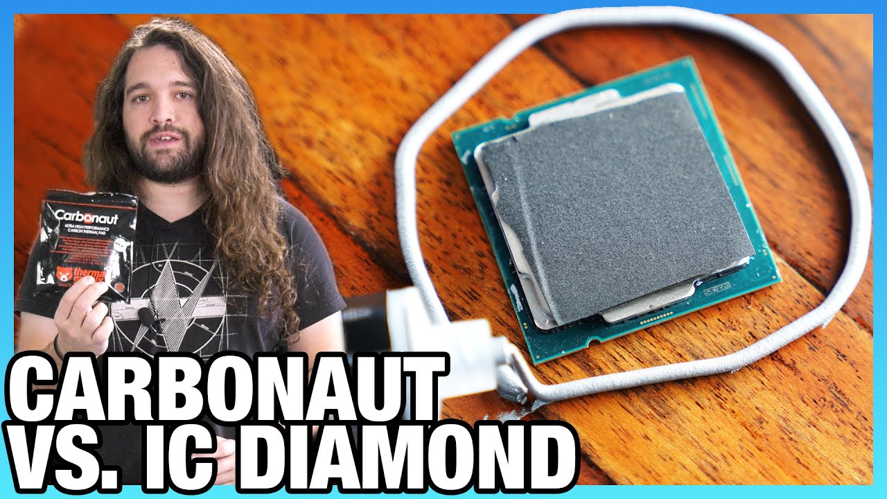 Thermal Grizzly Carbonaut Review vs. IC Diamond Thermal Pad & Thermal ...