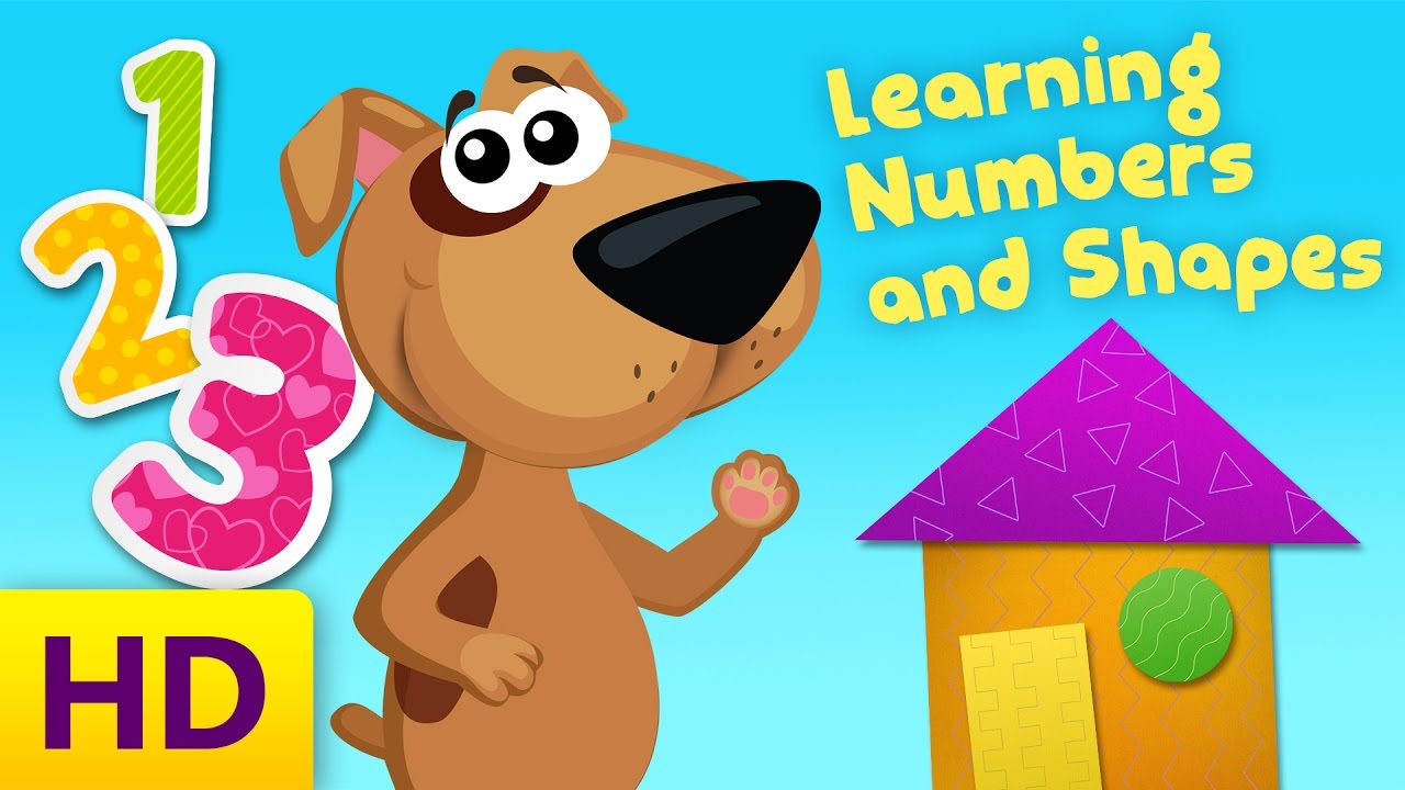 Learning Video: Learning Numbers and Basic Shapes, Skip Counting by 2s ...