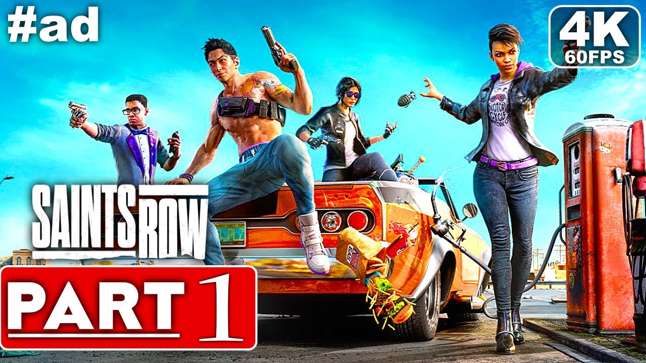 SAINTS ROW Gameplay Walkthrough Part 1 (FULL GAME)