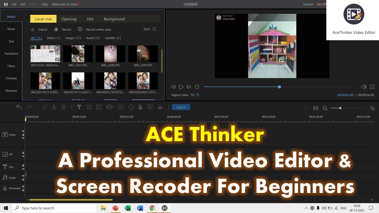 Ace Thinker Video Editor and Screen Recorder Review and The Teacher