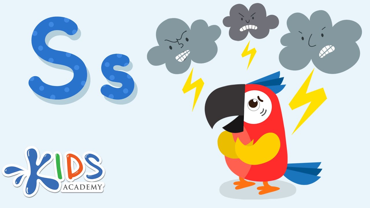 Learn Letter S for kids