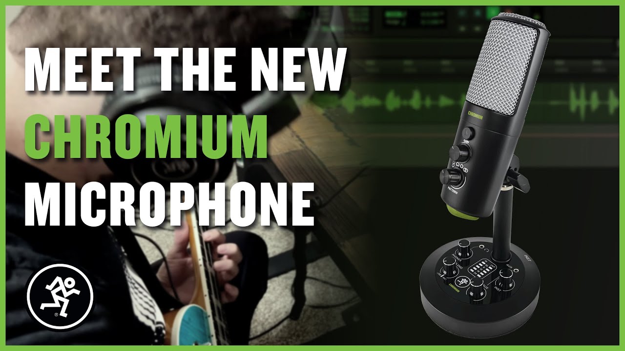 Chromium Premium USB Condenser Microphone | MACKIE