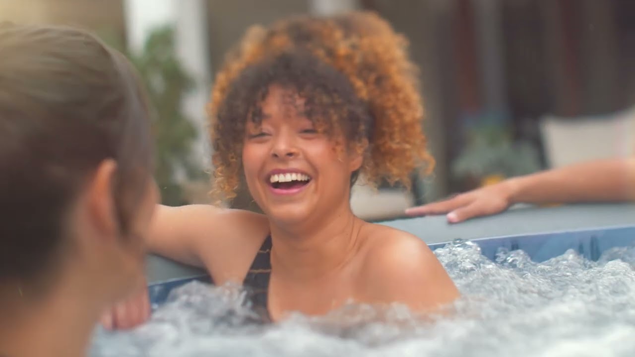 Santorini HydroJet Hot Tub | Bestway SaluSpa | Inflatable Spa