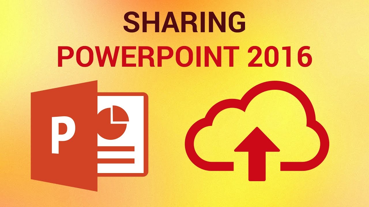 How to Share PowerPoint Presentation (MS Office 2016)