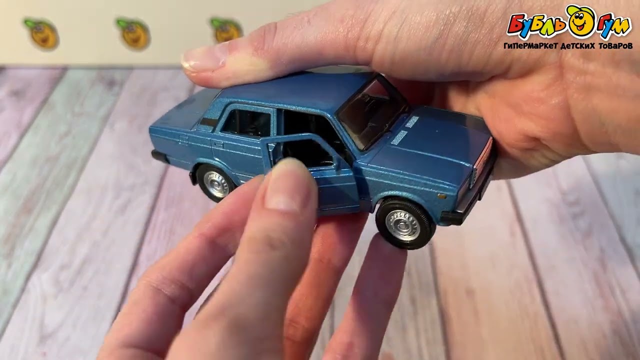 Машинка Welly Lada 2107 с инерционным механизмом в ассортименте купить ...