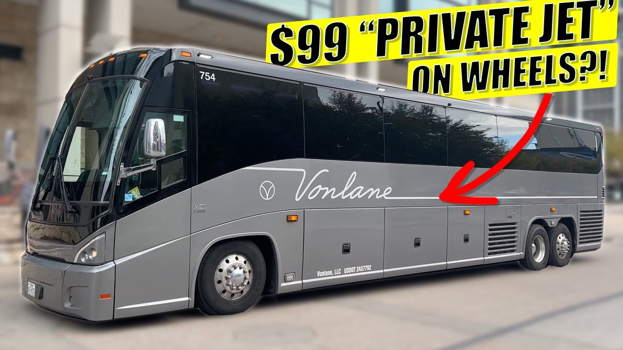 FIRST CLASS BUS Vonlane from Atlanta to Nashville