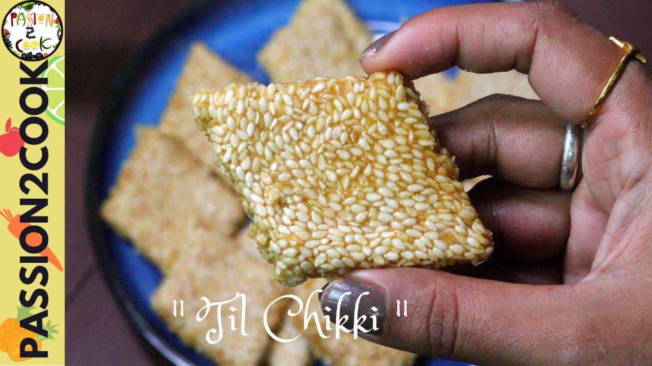 Crunchy Til Chikki | Chikki Recipe | Til Gajak | Sesame Chikki