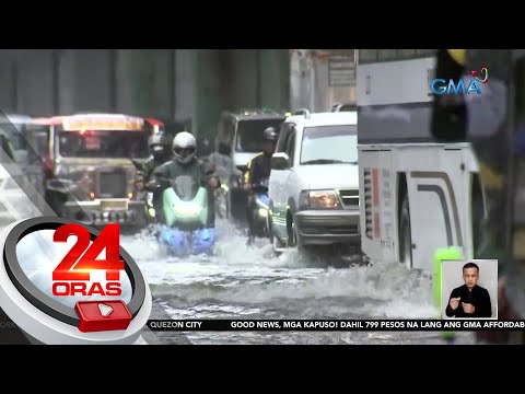 Baha, naipon dahil sa construction ng flood control project; DPWH-NCR, humingi ng pang-unawa ...