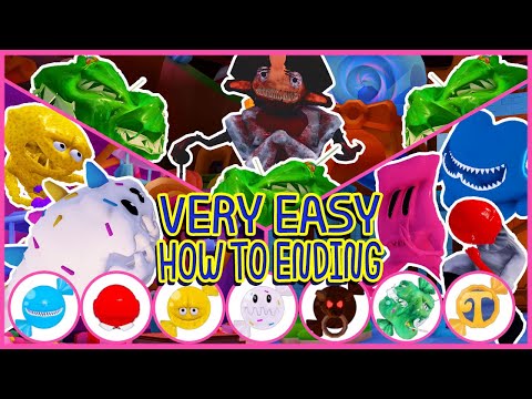 Roblox - All Jumpscares and Full Walkthrough in TAFFY TAILS