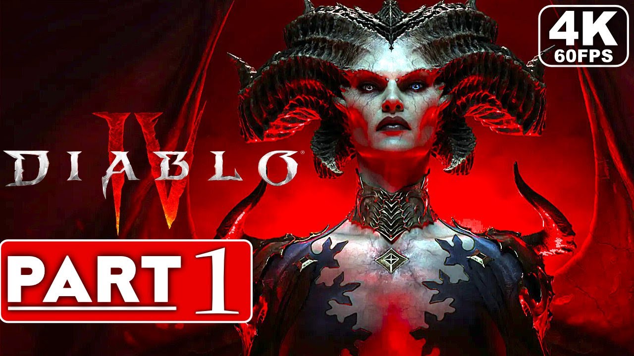 DIABLO 4 Gameplay Walkthrough Part 1 Beta [4K 60FPS PC]