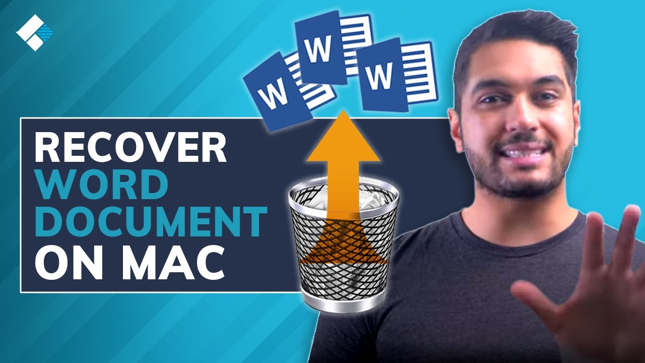 How to Recover Unsaved or Deleted Word Document on Mac?