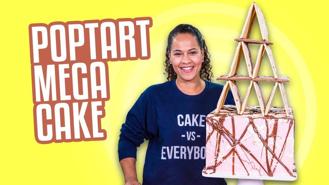 POPTART Mega Cake! JENGA ANYONE? How To Cake It