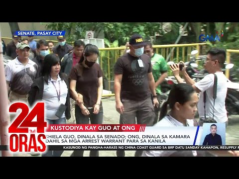 24 Oras Part 2: Kapatid ni Alice Guo na si Shiela, dinala sa Senado ...