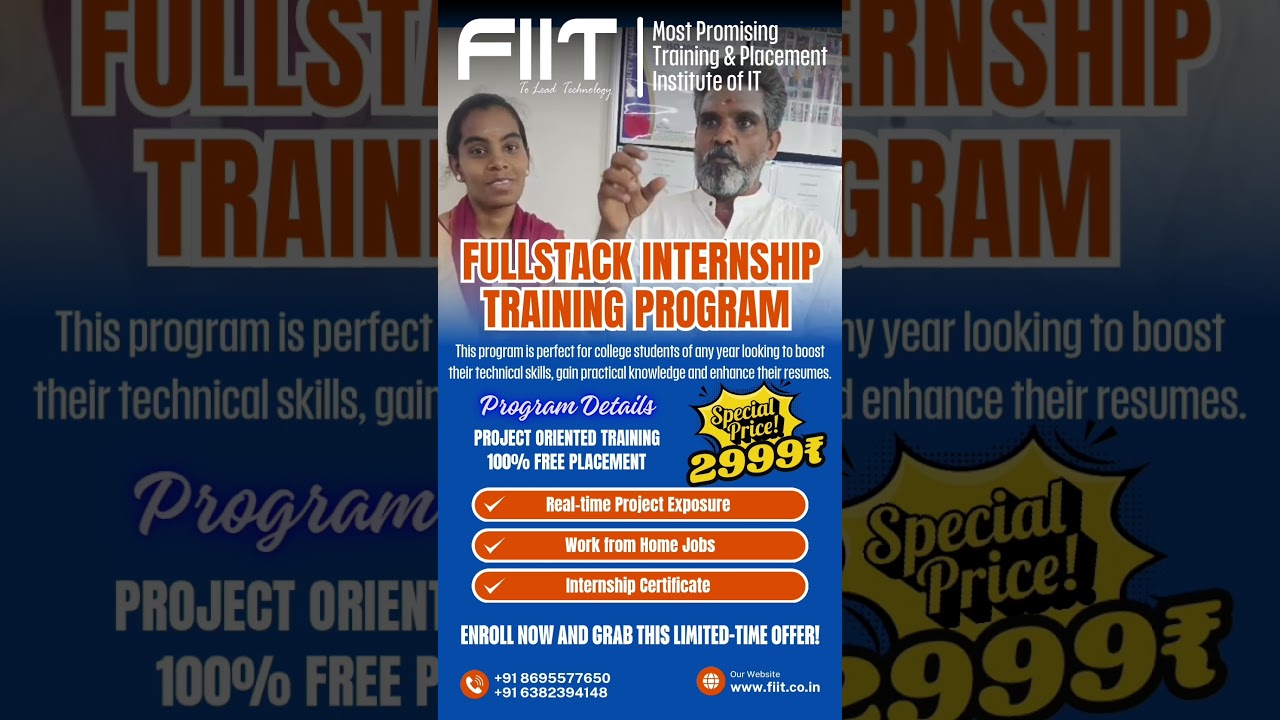 Internship Program - FIIT Placement & Training Institute
