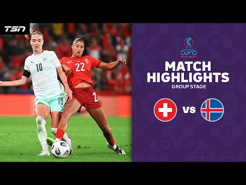 UEFA Women's European Championship: Switzerland vs. Iceland - BVM Sports