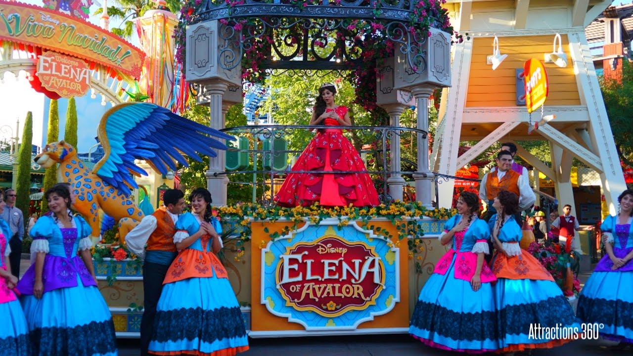 [4K] Princess Elena of Avalor's Musical Show at Disney California Adventure